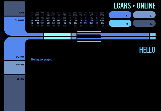 LCARS Theme Gallery